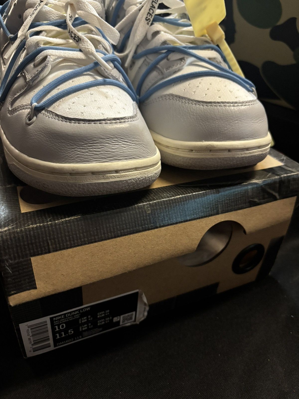 Designer × Nike × Off-White Dunks off white lot 5 | Grailed