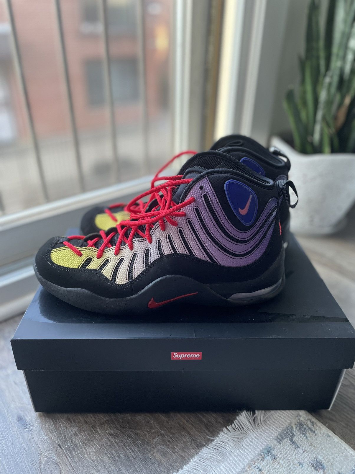 Nike × Supreme Nike Air Bakin SP Supreme Black Gradient | Grailed