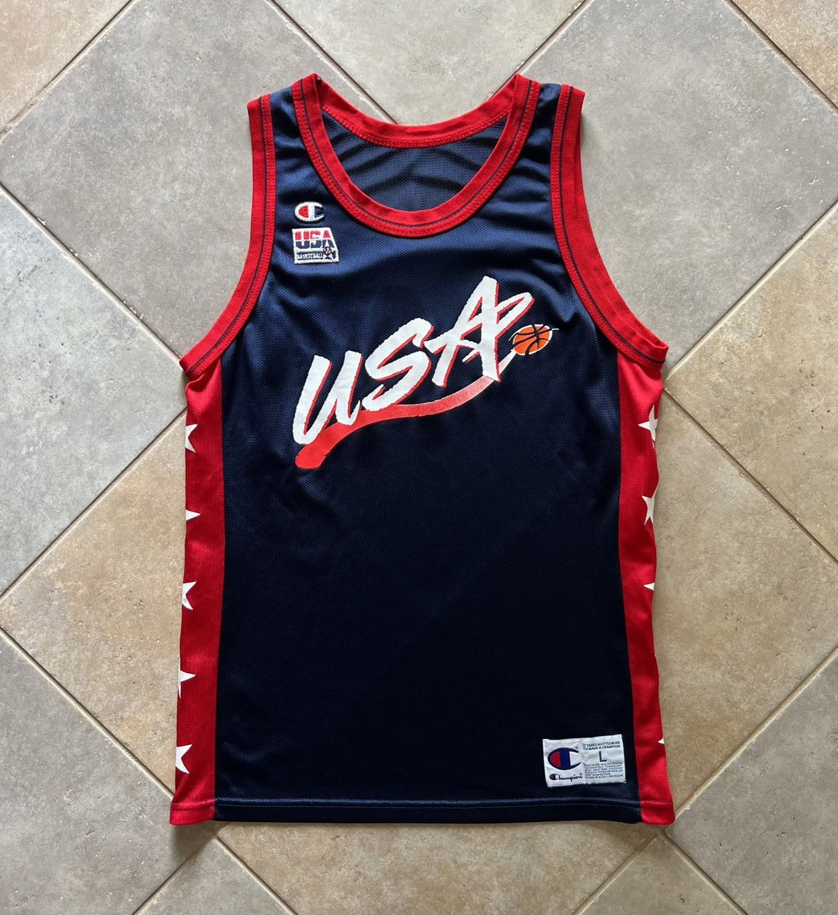 Sportswear × Streetwear × Vintage Vintage/y2k Champion USA Basketball ...