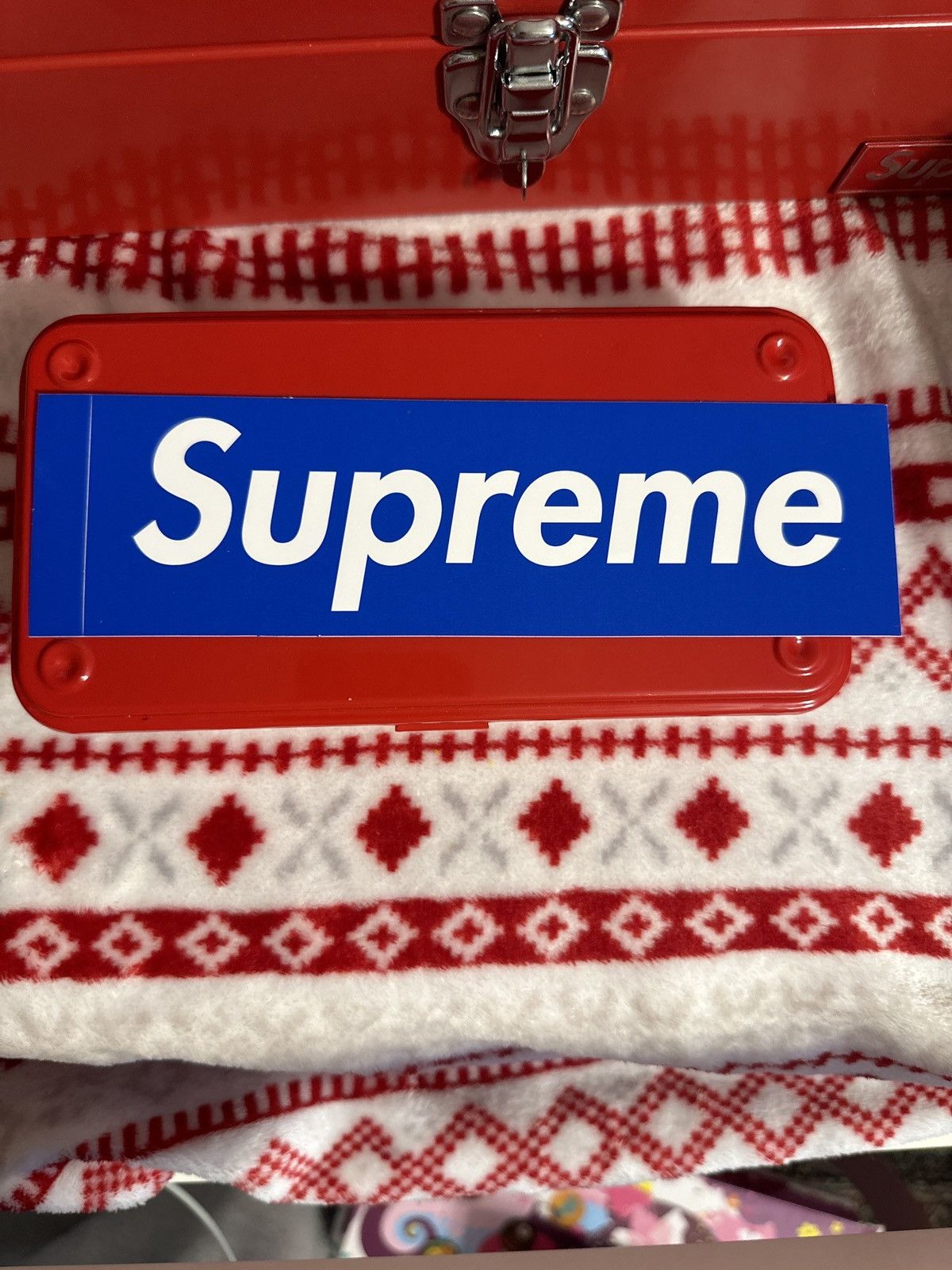 Stickers × Streetwear × Supreme FW23 Supreme Korea Seoul Box Logo ...