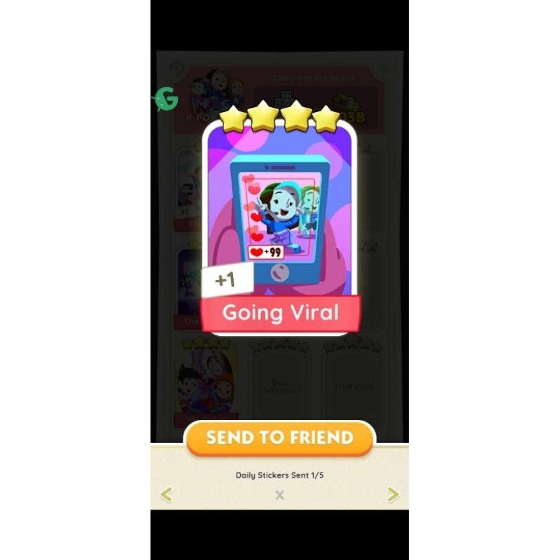 The Game × Vintage MONOPOLY GO GAME STICKER ⭐️⭐️⭐️⭐️GOING VIRAL | Grailed