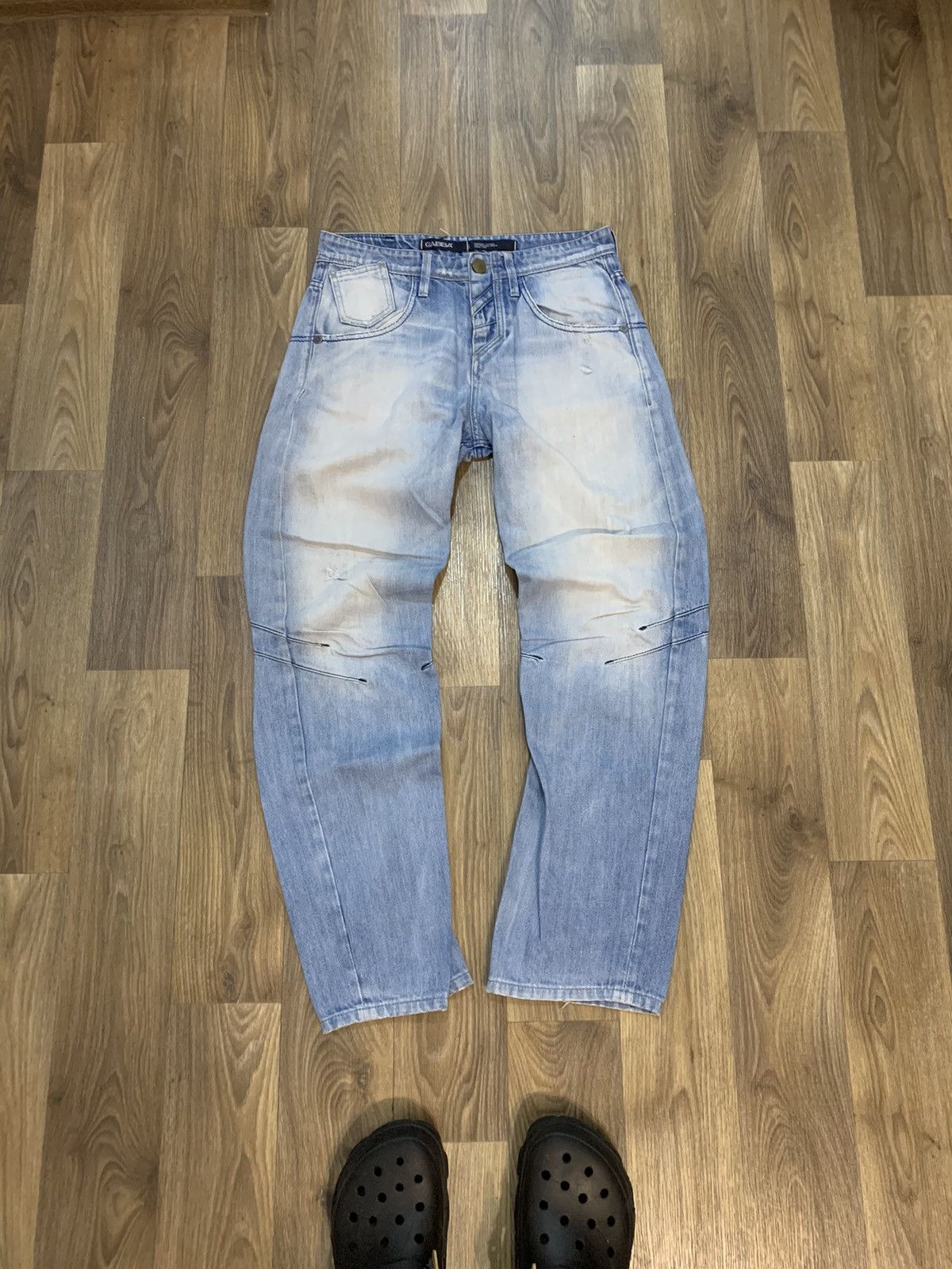 Vintage Vintage Gabba Italian Jeans Washed style Y2K Denim Pants | Grailed