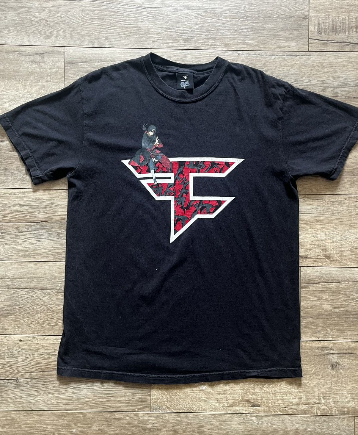 Anime × FaZe Faze Clan x Naruto Shippuden Shirt Size Large | Grailed