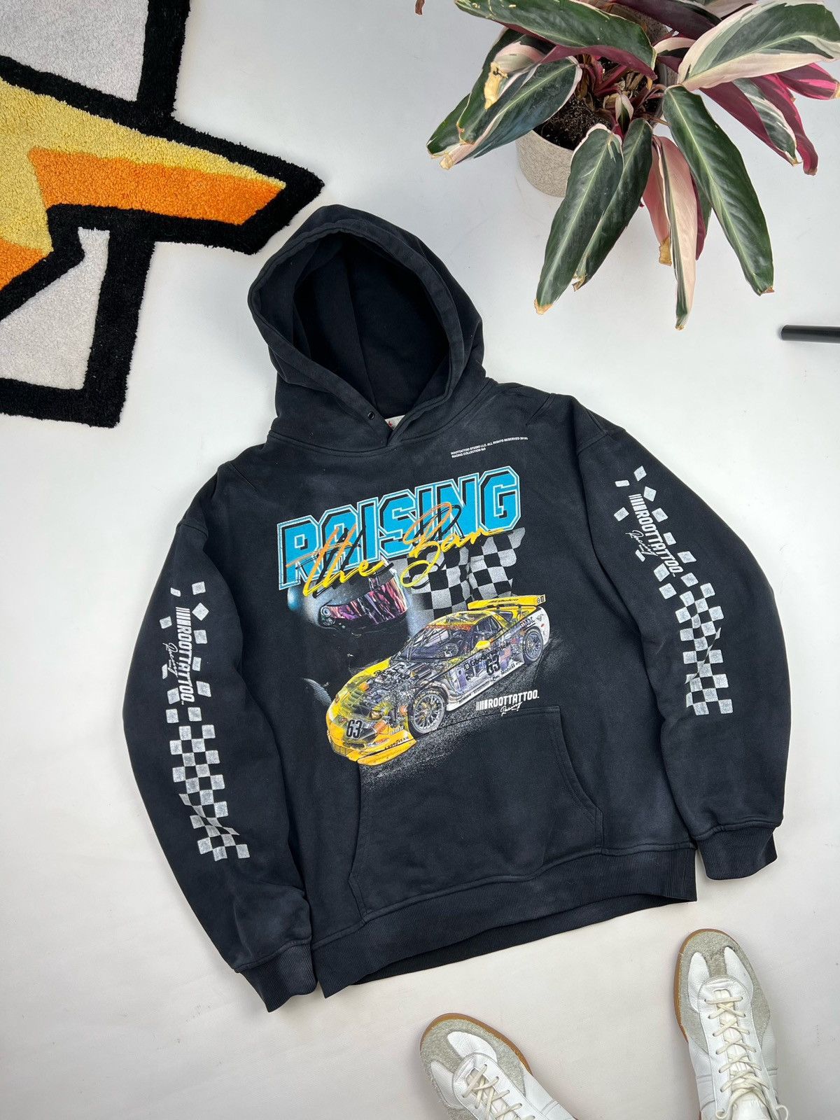 Formula 1 × Vintage RootTattoo Castrol Racing Bullet F1 Hoodie Vintage ...