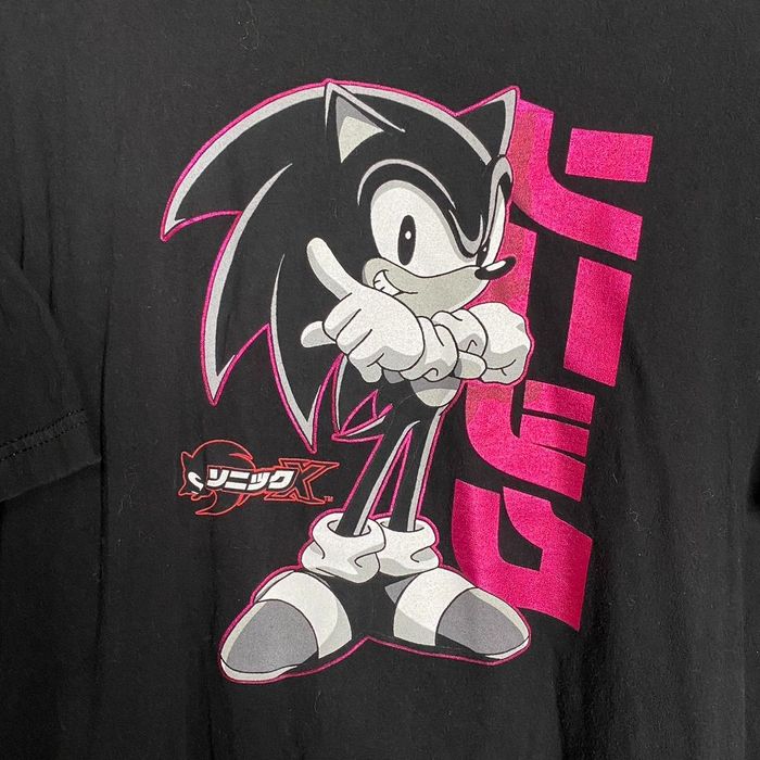 Other Rare Vintage Y2K Sonic X Shadow Video Game Cartoon Shirt | Grailed