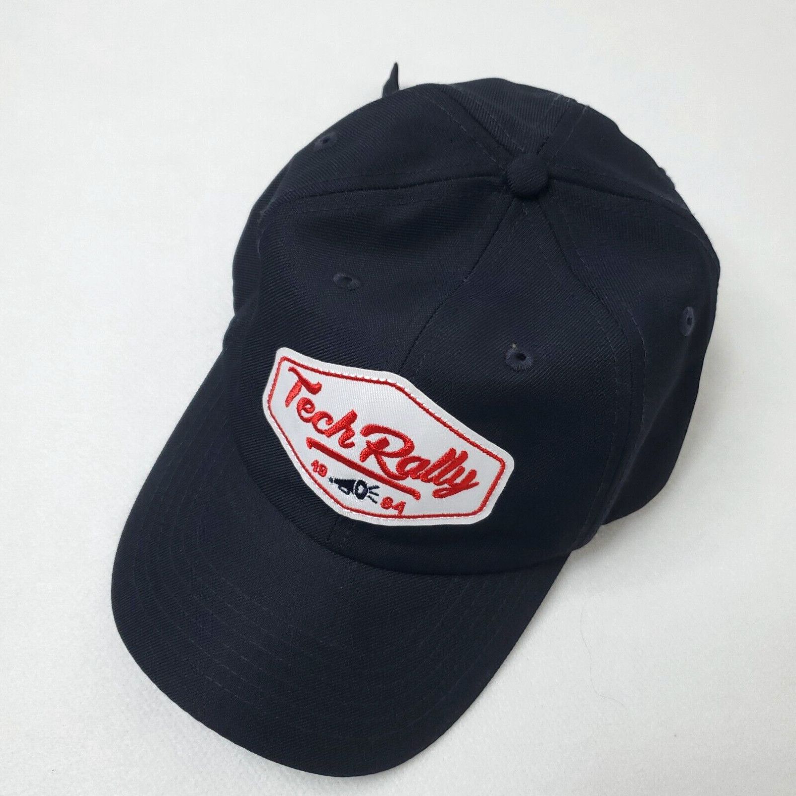 Vintage Dell Intel Tech Rally 1984 Strapback Dad Hat Navy Blue ...