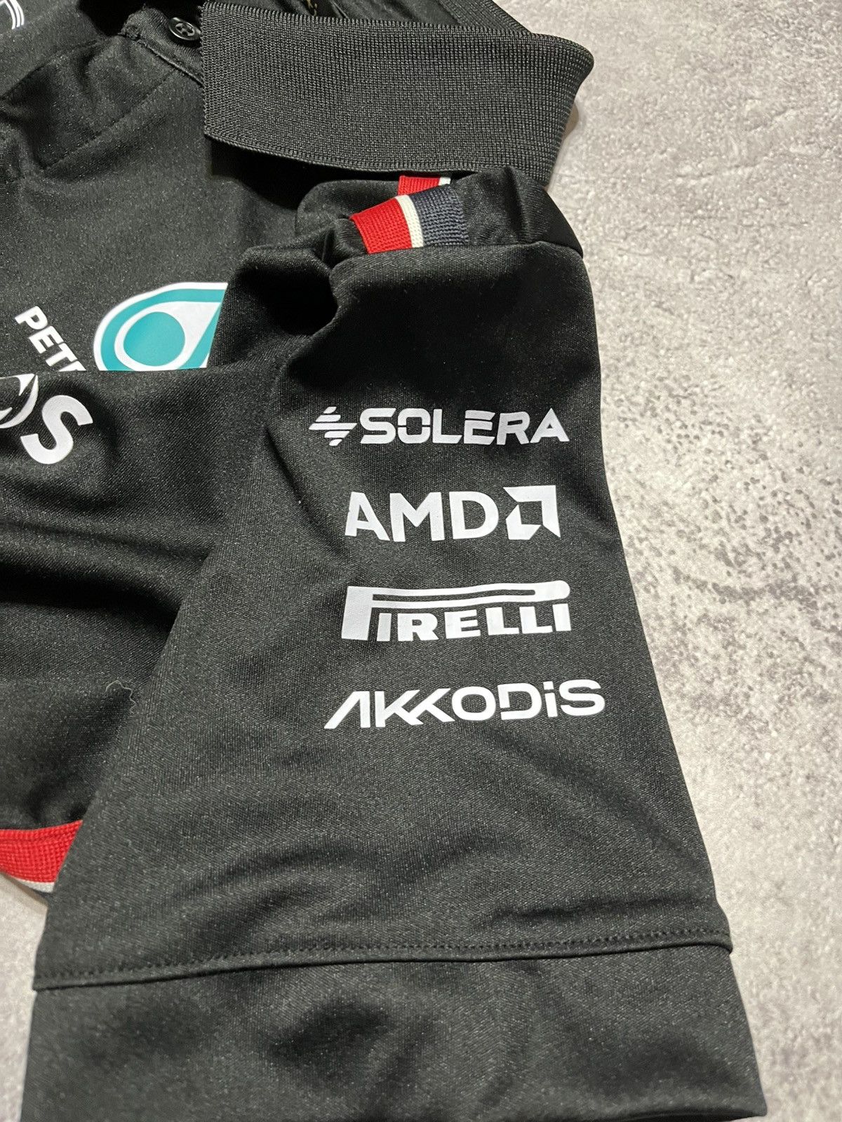 Formula 1 Petronas Crowdstrike Amg polo F1 team | Grailed