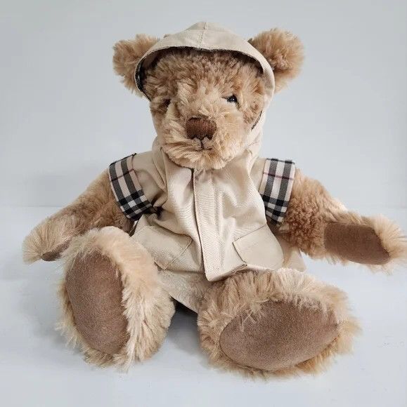 Burberry Burberry Nova Check Soft Teddy Bear Stuffed Animal Plush Toy ...