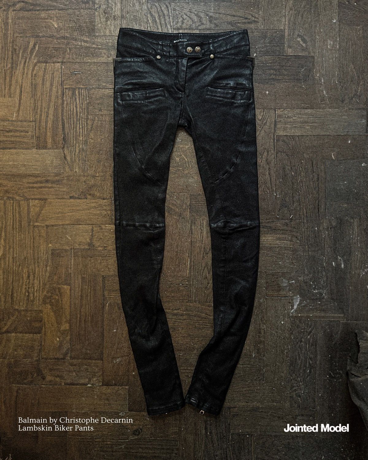 Balmain Balmain by Christophe Decarnin Lambskin Pants | Grailed