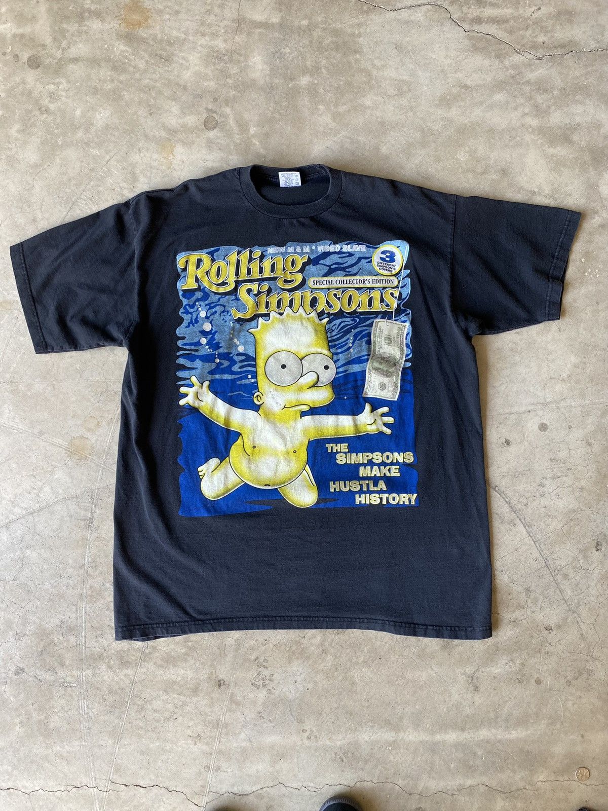 Streetwear × Vintage Vintage Bart Simpson Rolling Simpsons/Rolling ...