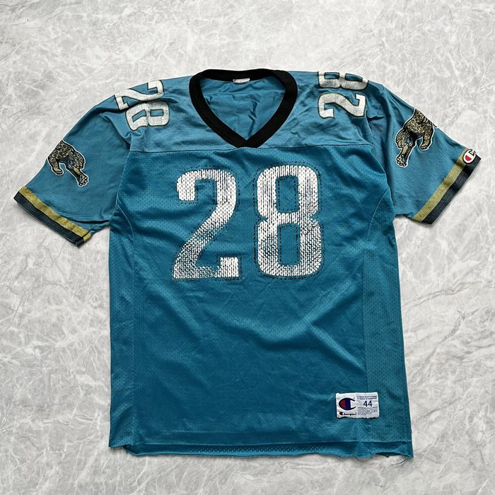 Vintage VTG 90s NFL FRED TAYLOR #28 JACKSONVILLE JAGUARS JERSEY | Grailed