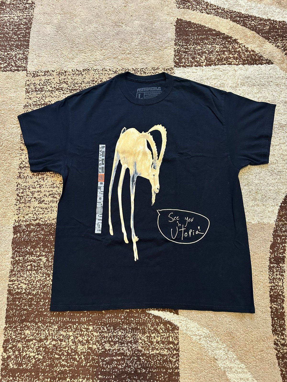 Travis Scott Travis Scott Goat Utopia Shirt | Grailed