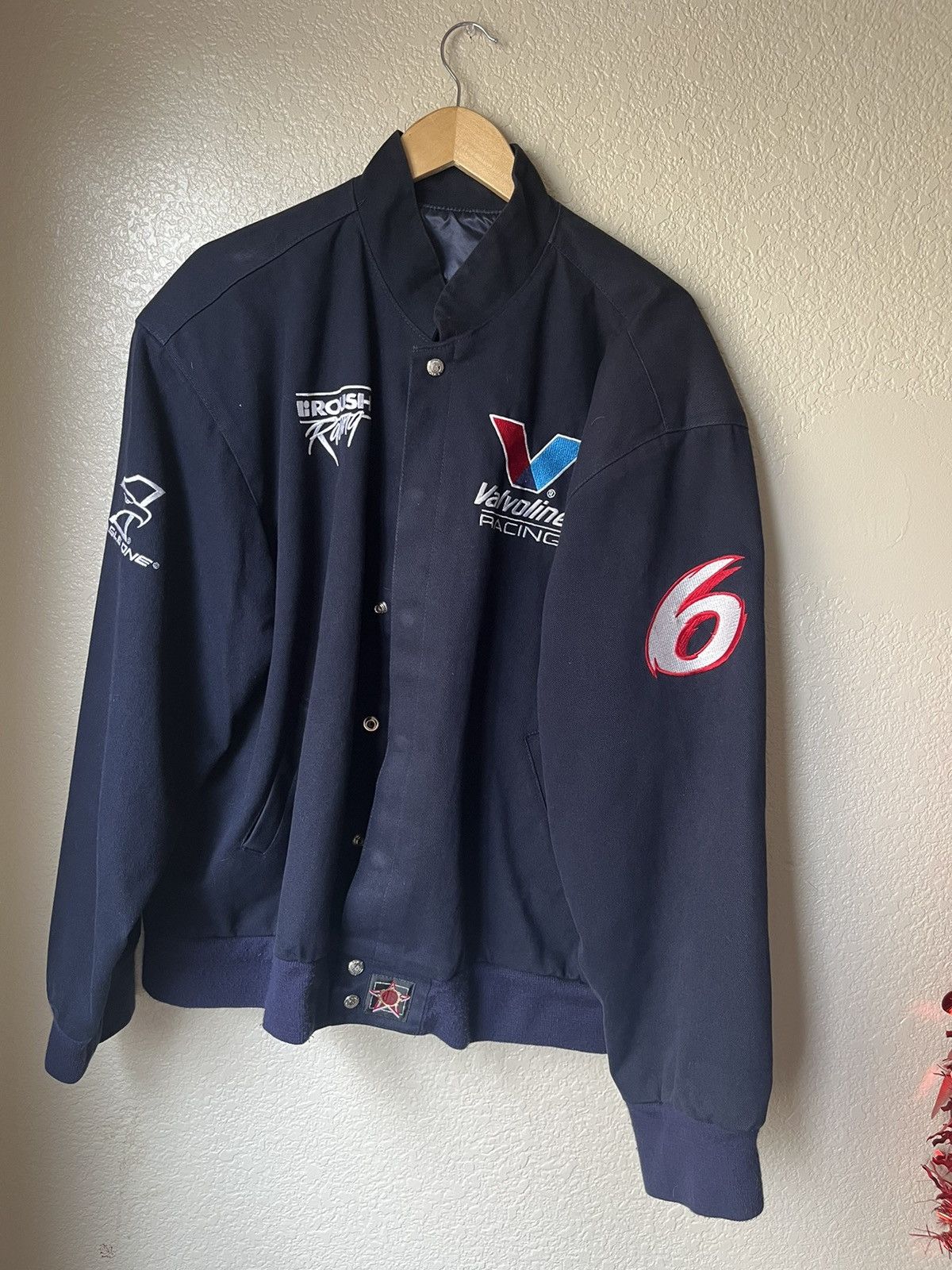Jeff Hamilton × Vintage Vintage Mark Martin Racing Jacket | Grailed