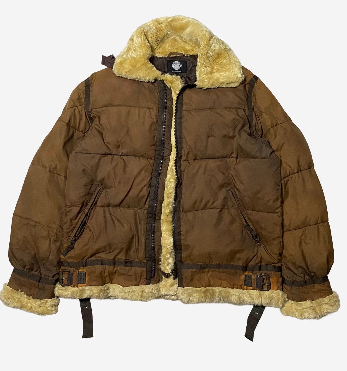 Japanese Brand PRMS JAPAN B3 HYBRID PUFFER JACKET | Grailed