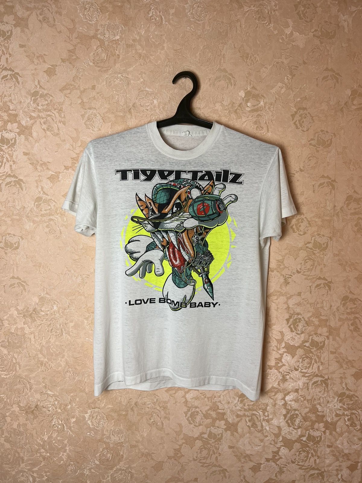 Band Tees × Rock Tees × Vintage Vintage 80s Tigertailz Love Bomb Baby ...