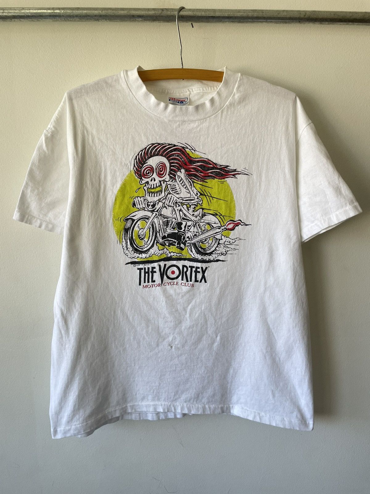Vintage Vintage 1995 The Vortex Motorcycle Club tee | Grailed