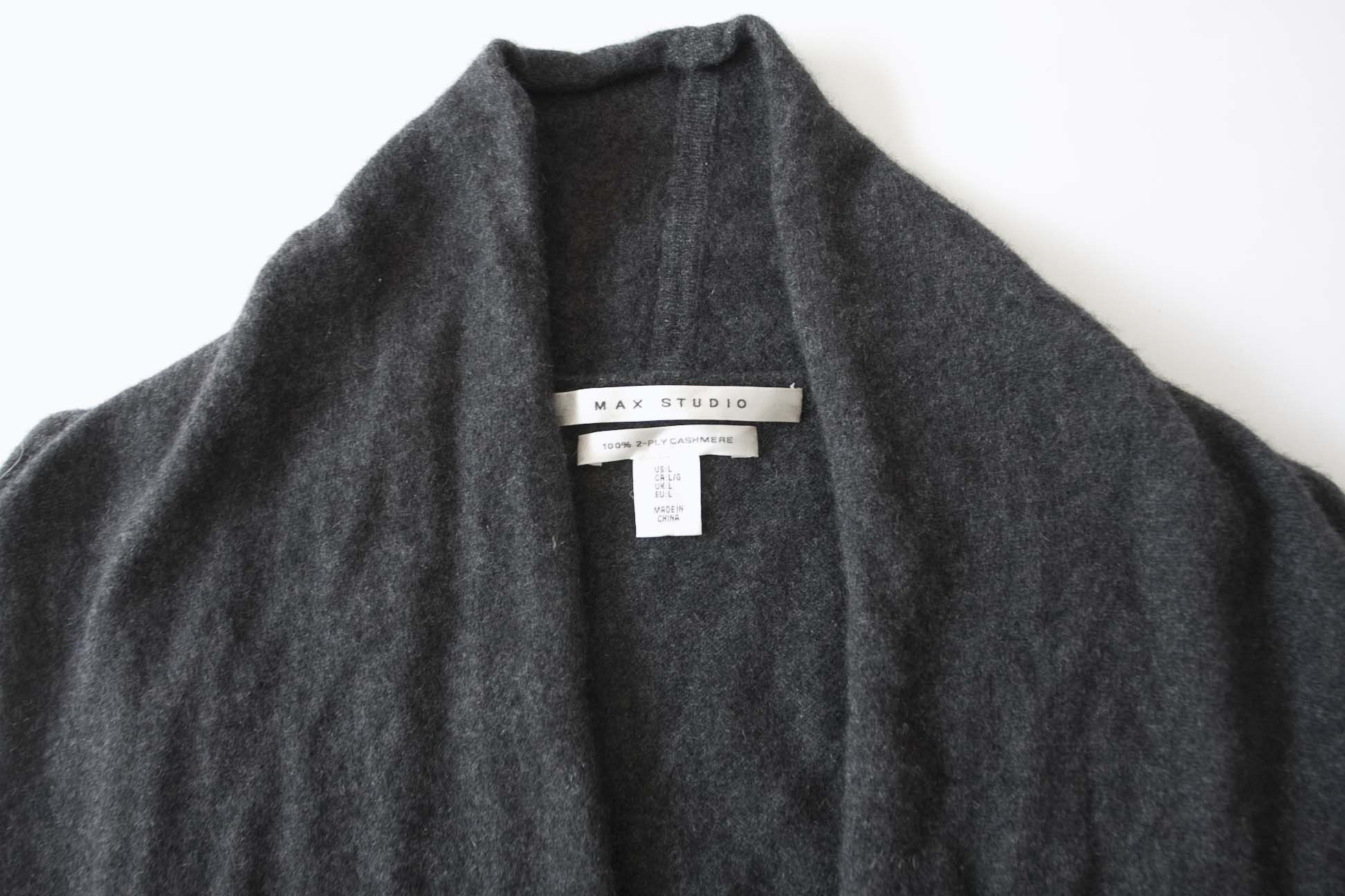 Other Max Studio Long Cardigan Sweater 100% Cashmere Size L | Grailed