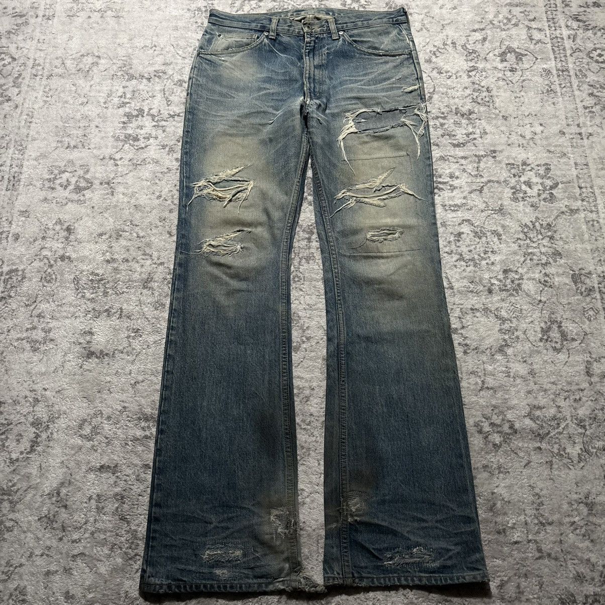 Isamu Katayama Backlash Isamu Katayama Backlash Leather Repaired Flared ...