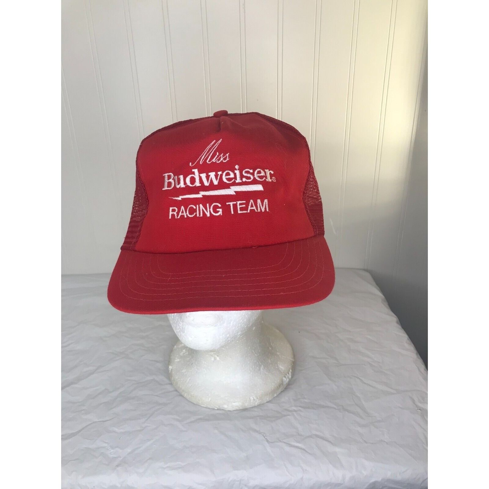 Budweiser × Vintage Miss Budweiser Racing Team Hydroplane Vintage Snap ...