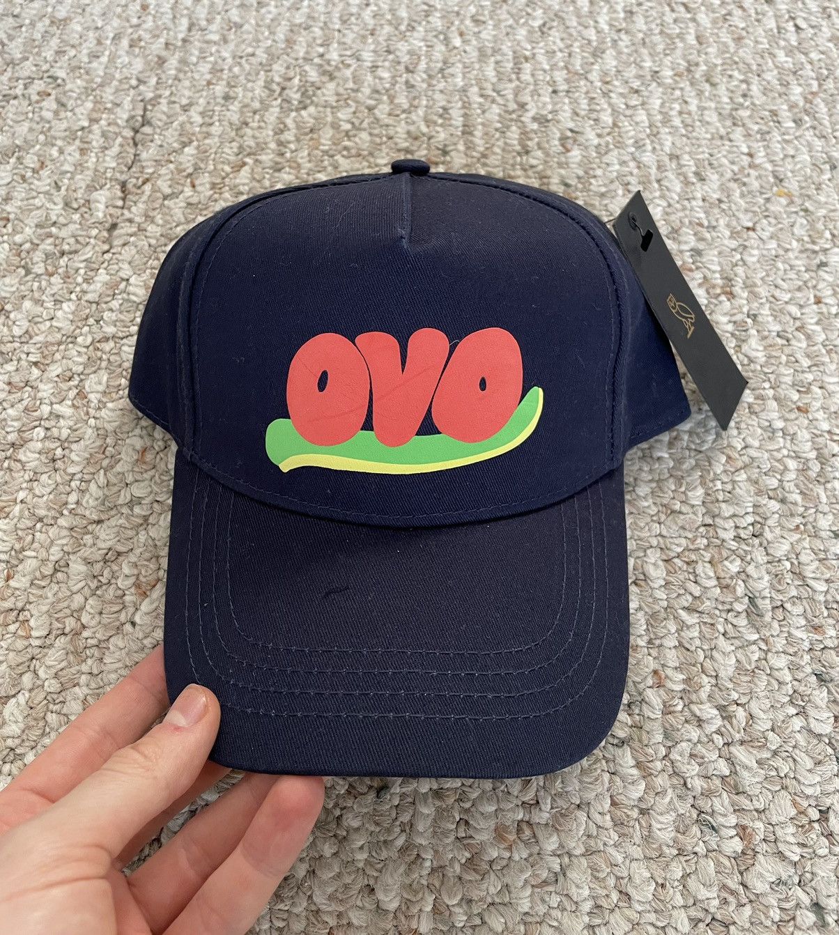 Octobers Very Own OVO Navy Logo Hat - Very Rare Style | Grailed