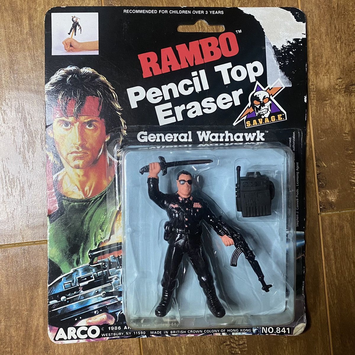 Vintage Vintage 1990s Rambo Pencil Topper | Grailed