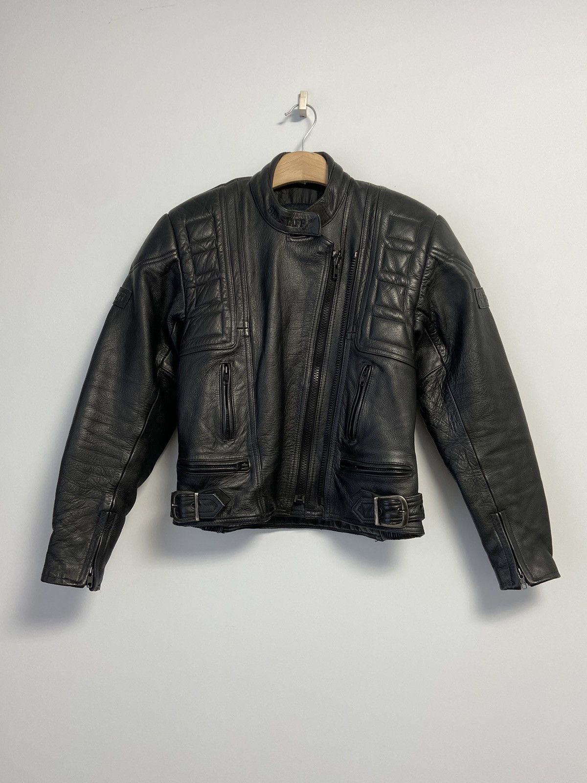 Belstaff × Vintage Belstaff Leather Motorcycle Racing Biker Jacket ...
