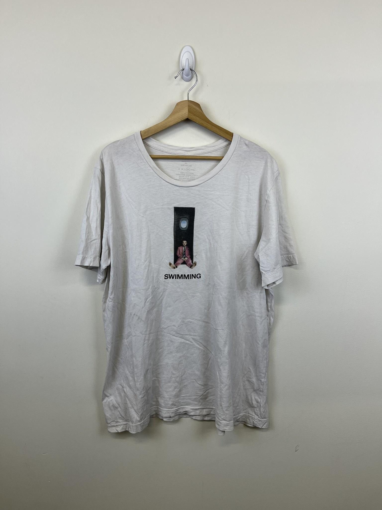 Band Tees × Mac Miller × Streetwear Mac Miller 2018 "Swimming" Album ...