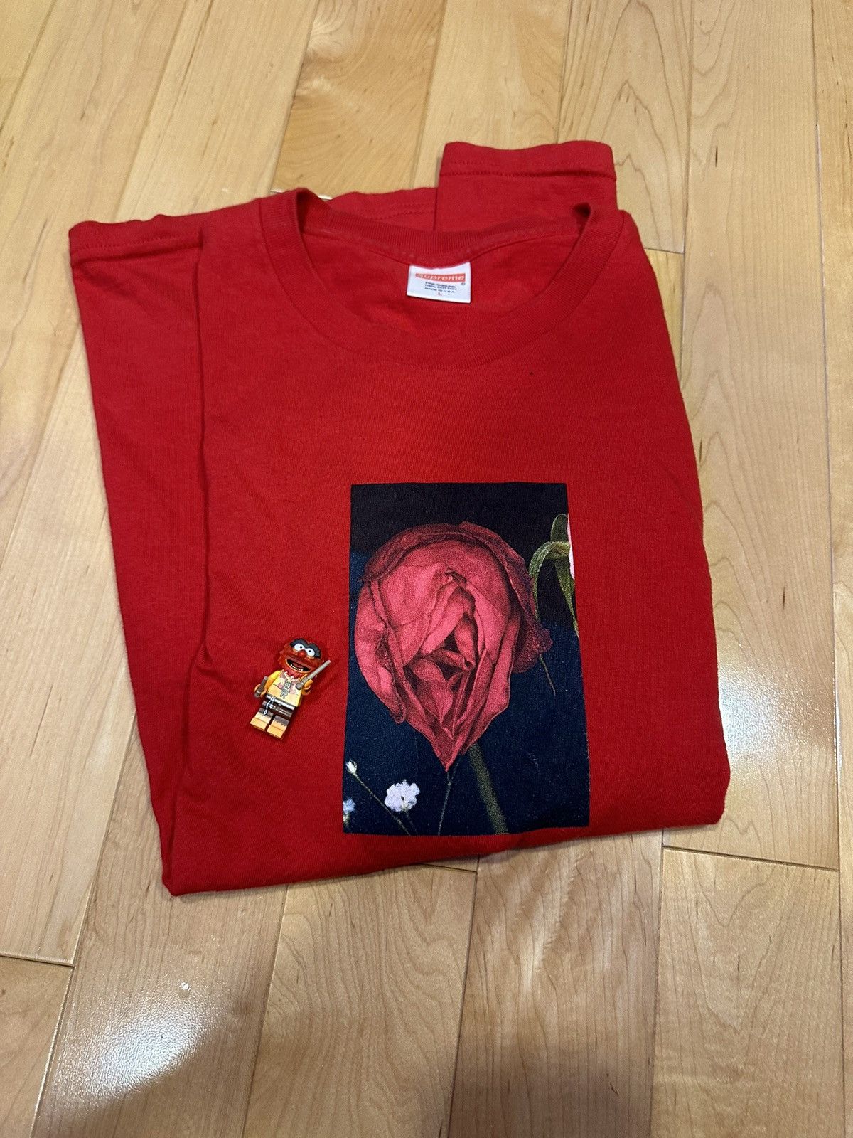 Supreme Akari Rose Red Supreme tee | Grailed