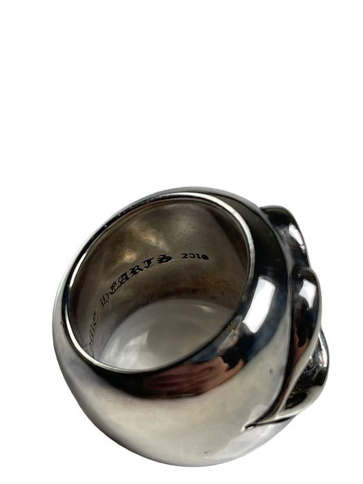 Chrome Hearts Matty Boy Big Chomper 22K Gold Tooth Ring | Grailed
