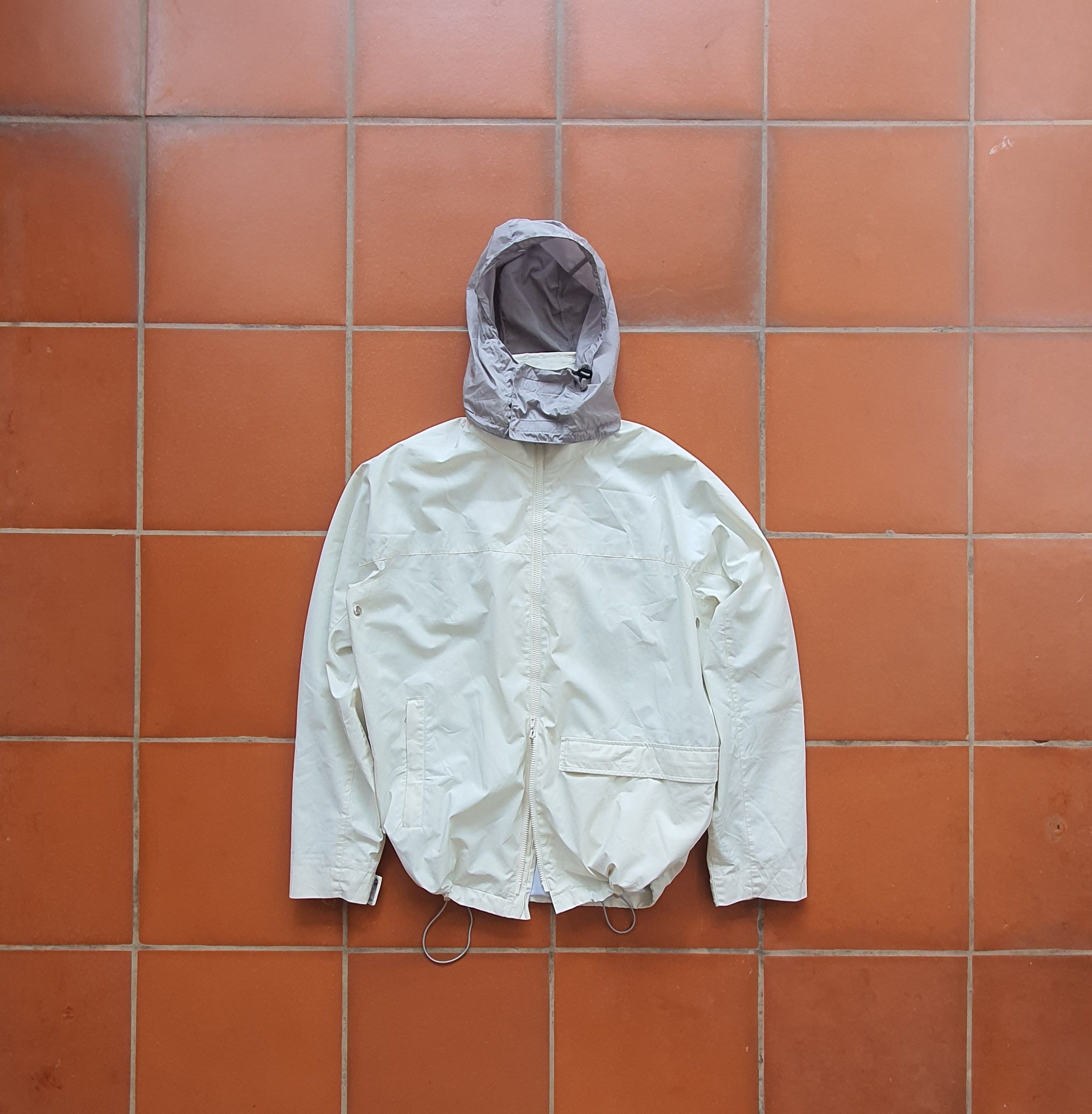 Prada Prada SS2000 Convertible Goretex Prototype white Jacket | Grailed