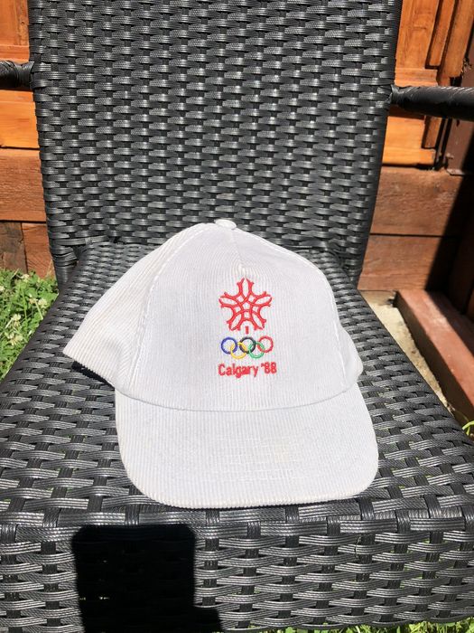 Streetwear Vintage 1988 Calgary Olympics Corduroy Hat | Grailed