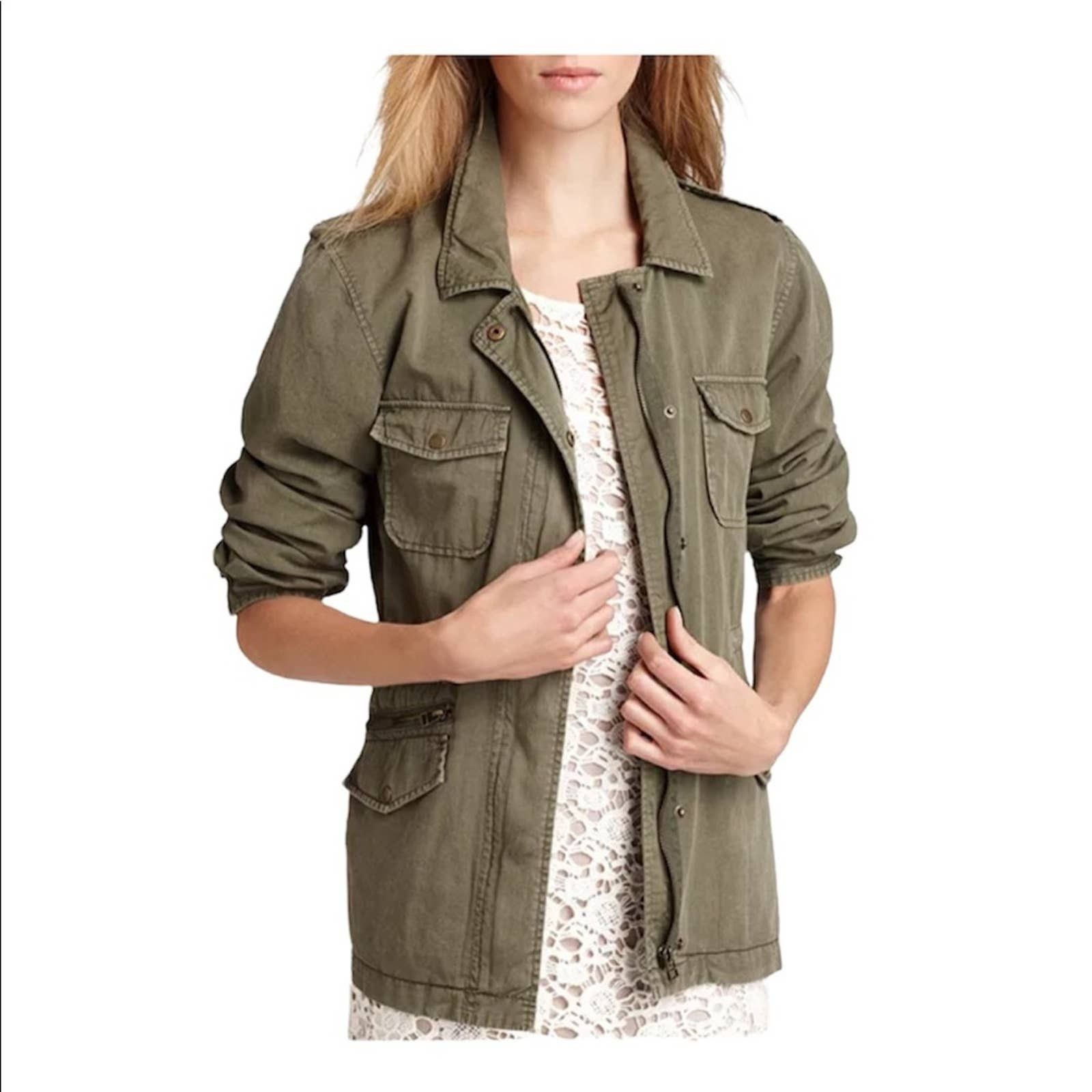 Other Lily Aldridge for Velvet by Graham Spencer Ruby Army Jacket | Grailed