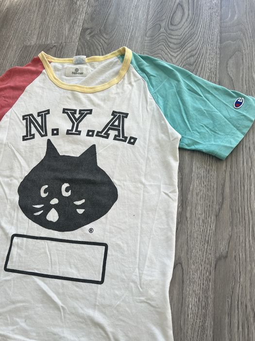 Issey Miyake Cat baseball T Shirt | Grailed