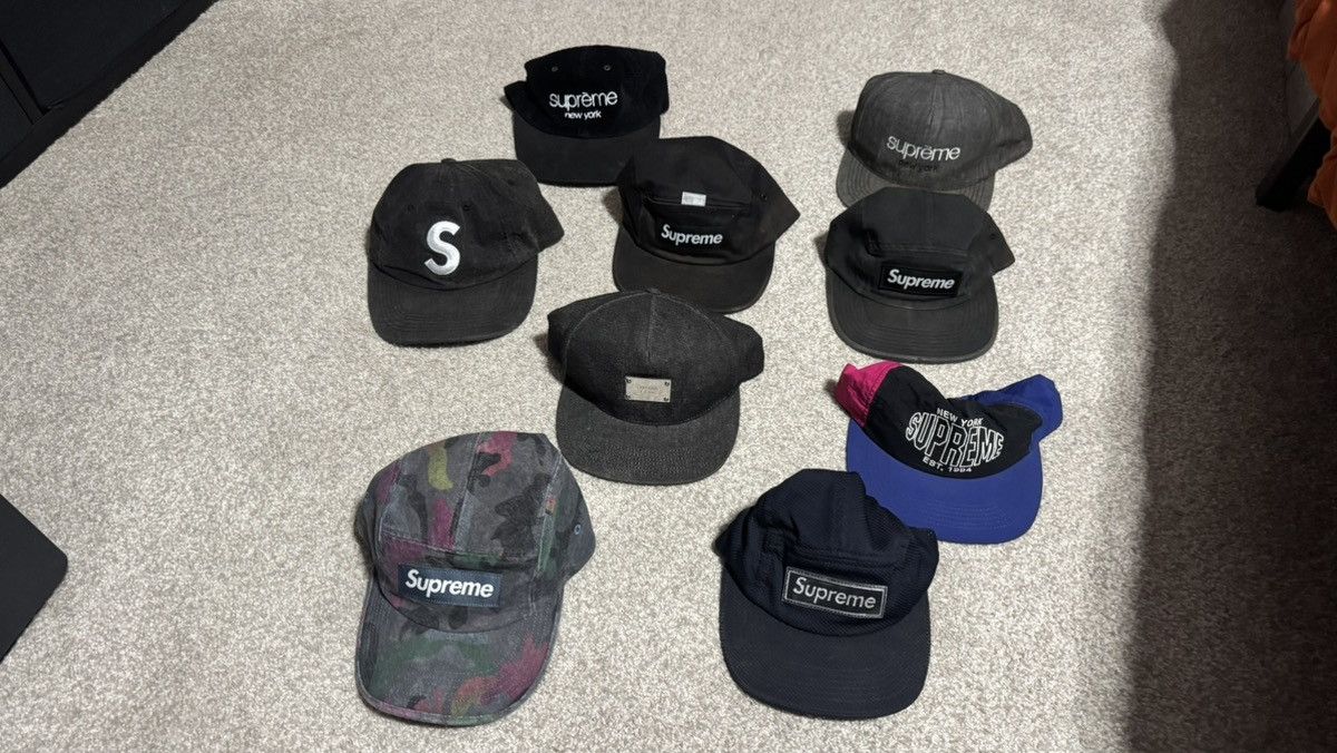 Supreme SS10 to SS24 9x supreme hats | Grailed