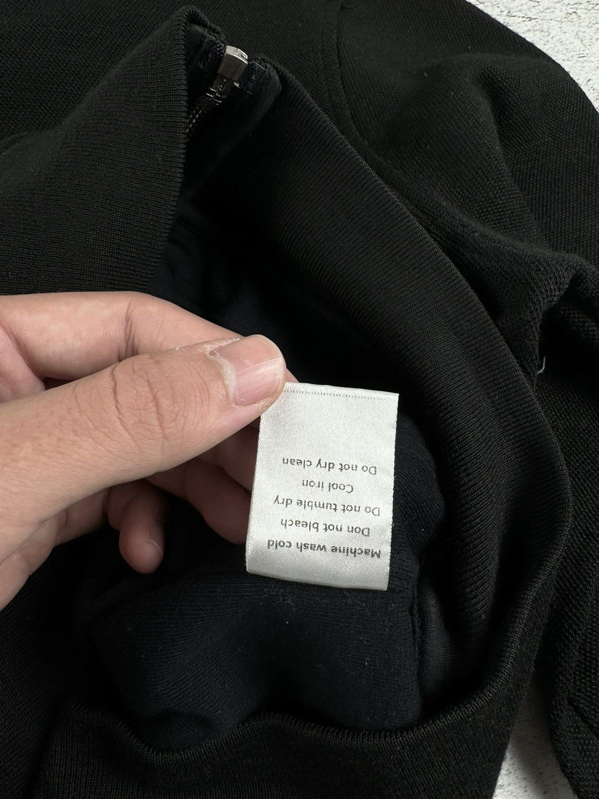 Dior × Luxury × Vintage Dior Homme Bee Logo Zip Hoodie Sweater ...