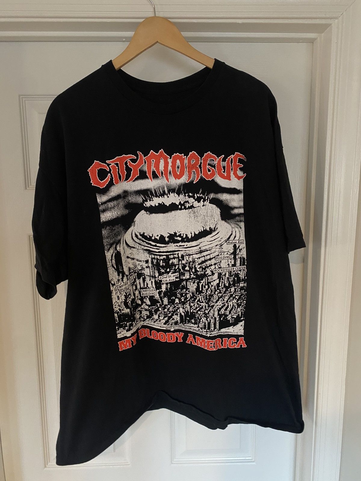 City Morgue City Morgue My Bloody America Tee | Grailed