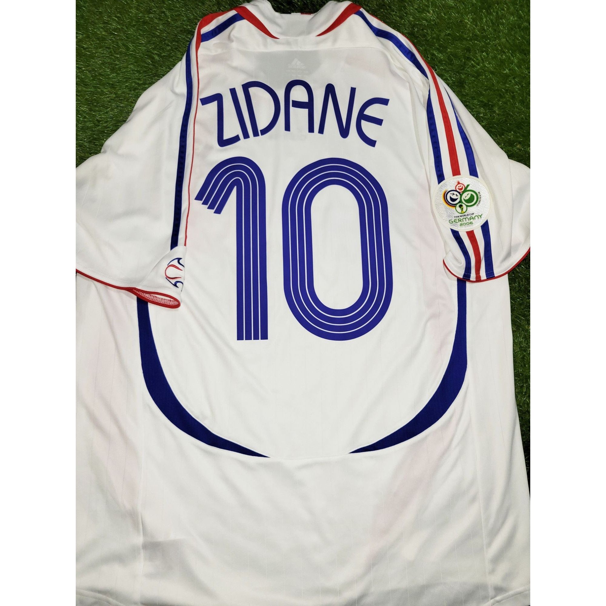 Adidas Zidane France 2006 WORLD CUP FINAL Soccer Jersey Shirt XL | Grailed