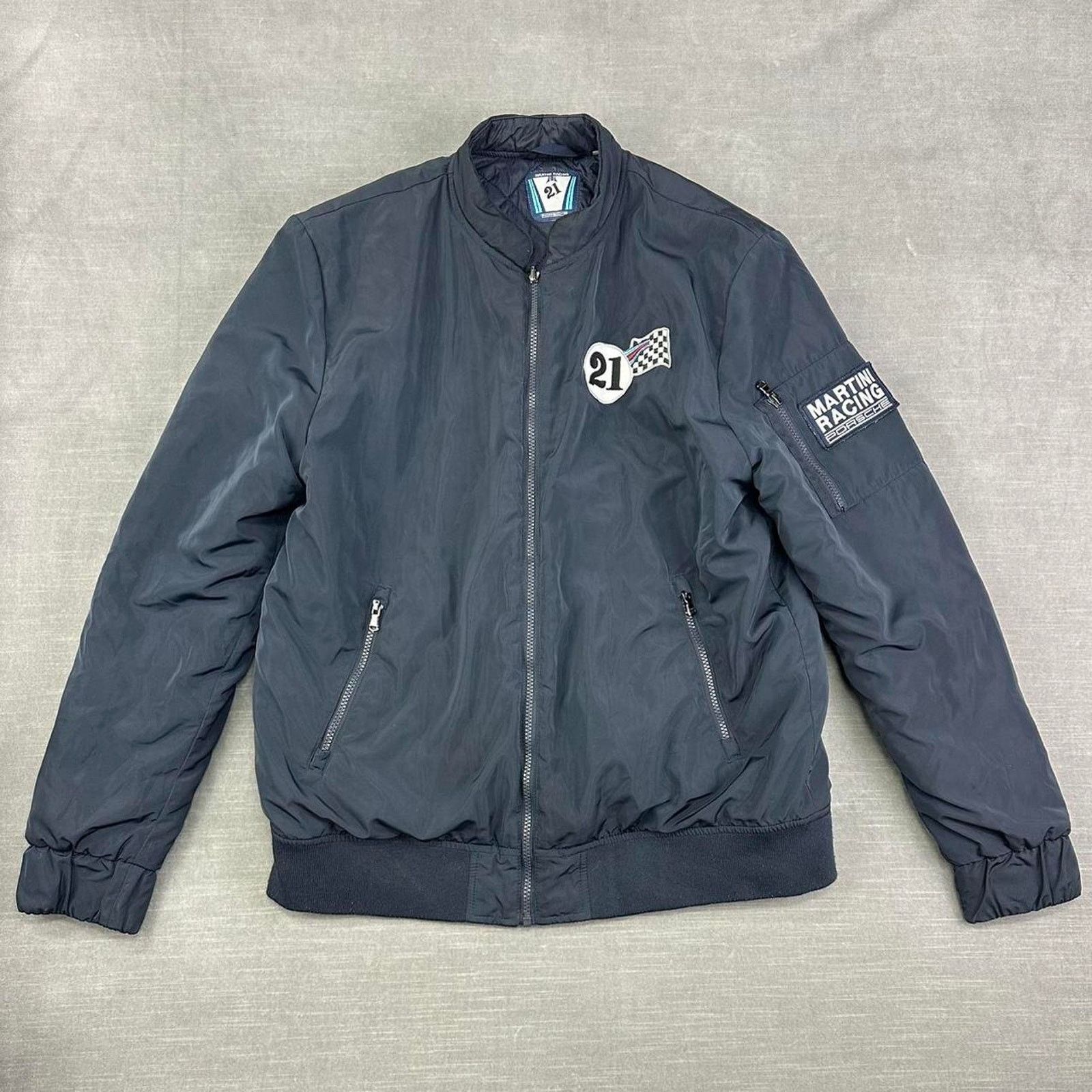 Porsche Design Porsche Martini Racing Reversible Bomber Jacket Men's ...