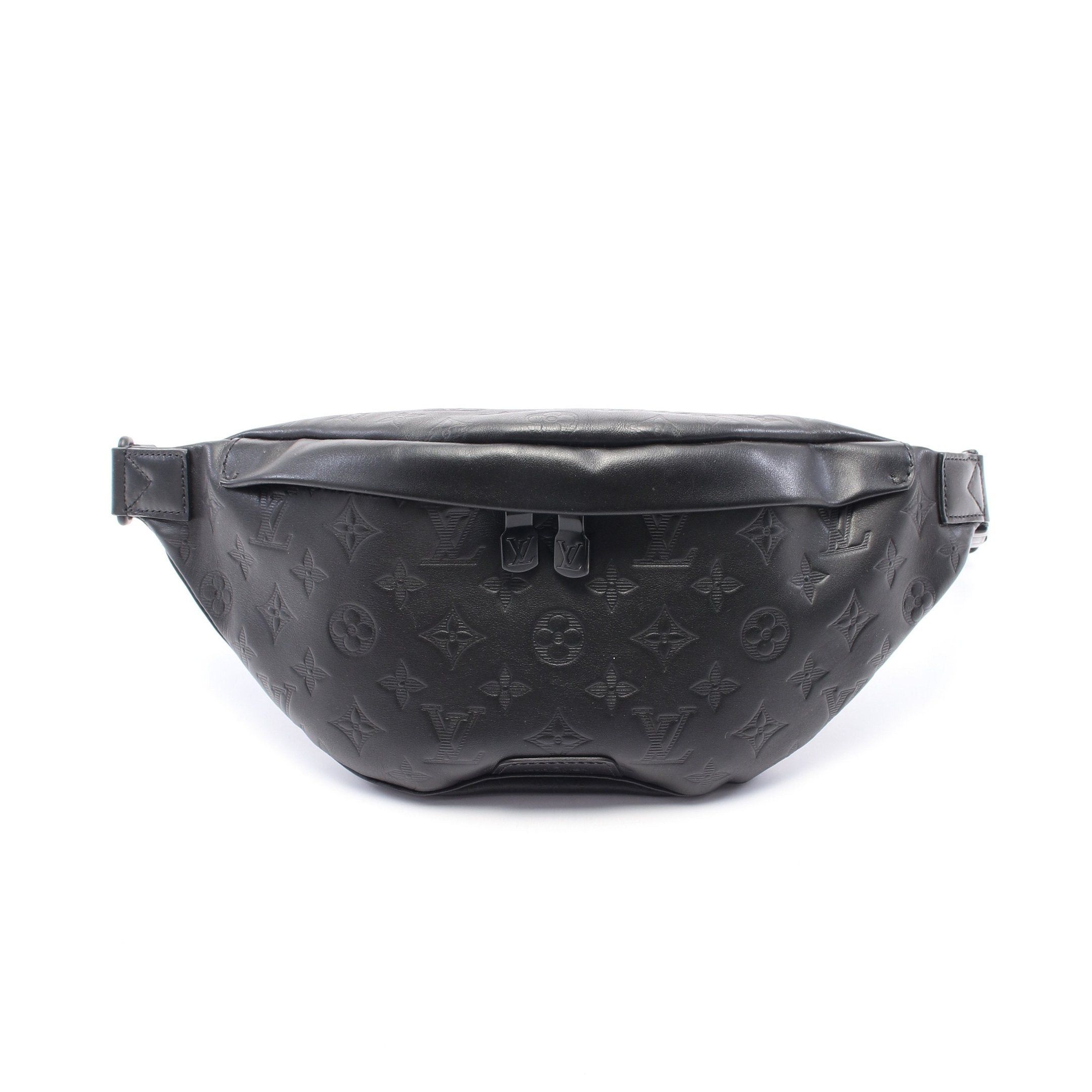 Louis Vuitton Louis Vuitton Discovery Bum Bag Monogram Shadow Body Waist Leather Black | Grailed
