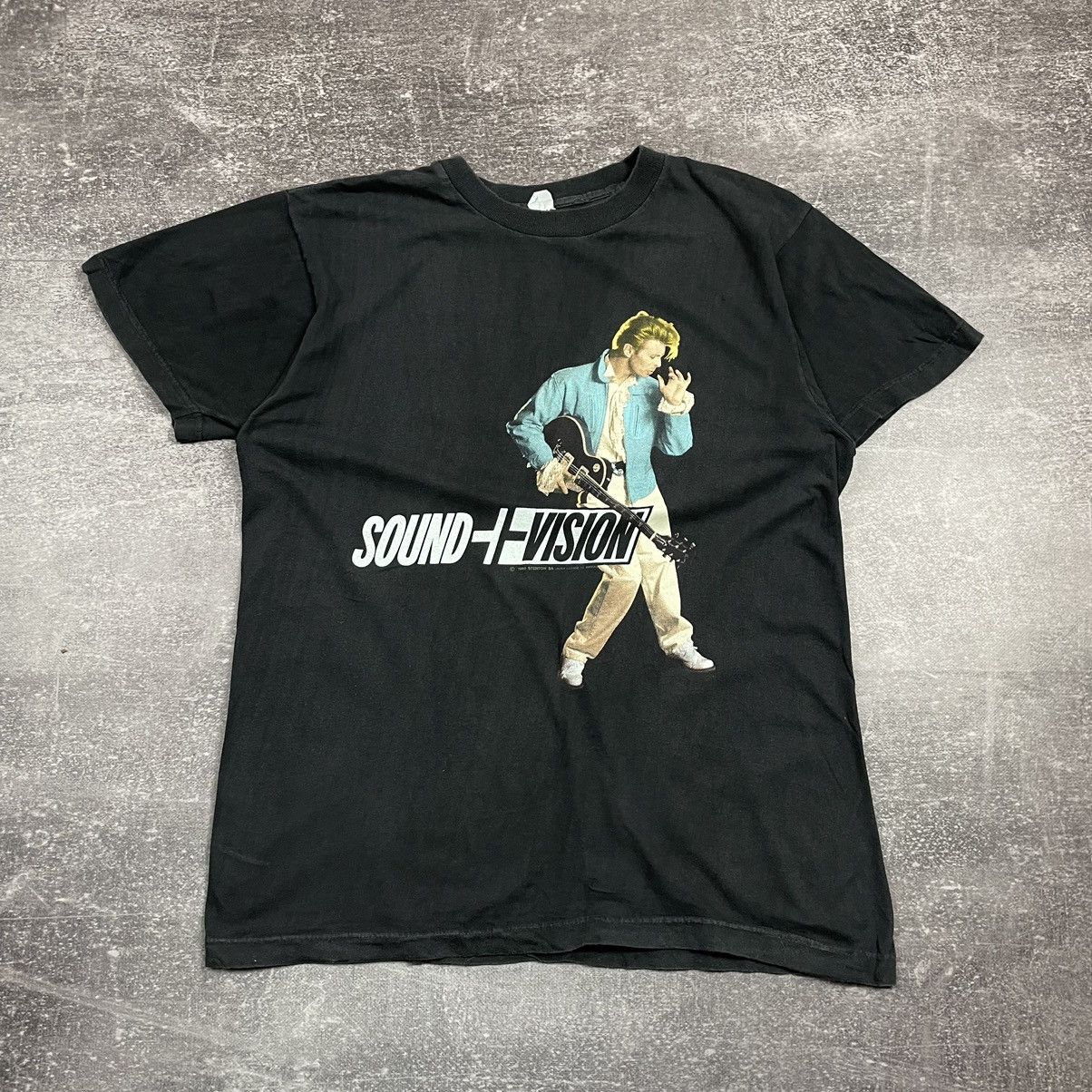 (Sound)+(Vision) × Band Tees × Vintage Vintage Sound Vision 1990 World ...