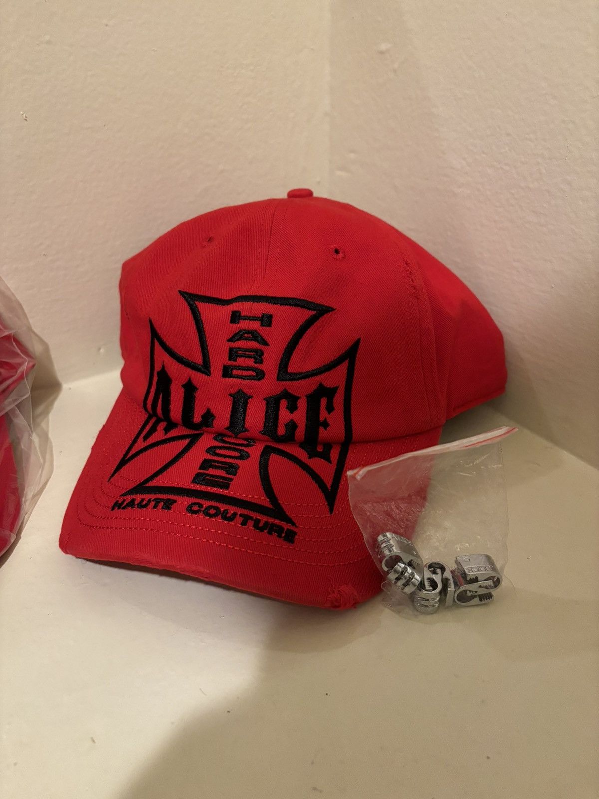Alice Hollywood Alice Hollywood Hardcore Chopper Logo Hat | Grailed