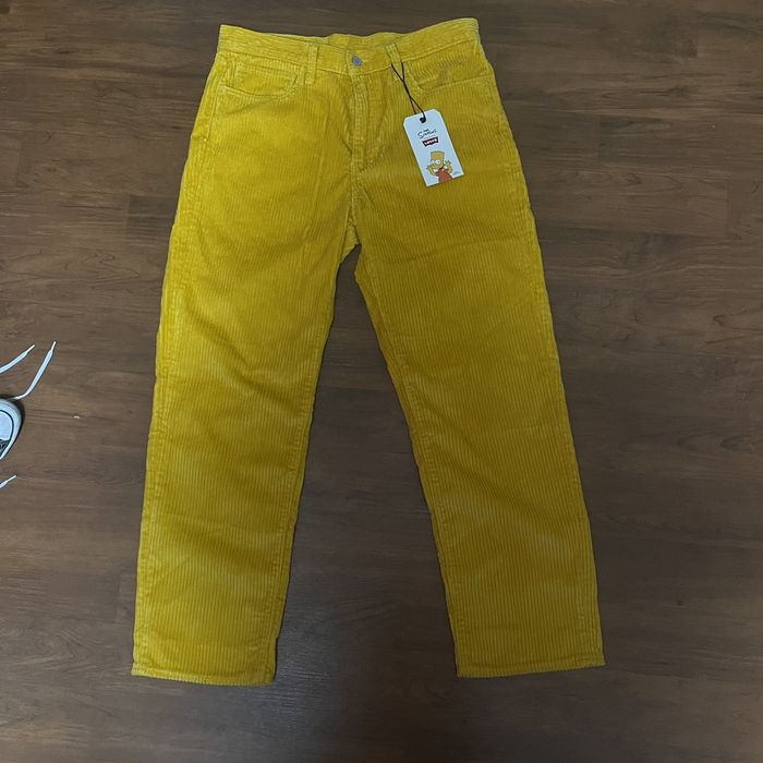 Levi's Levi’s x the Simpsons corduroy 501’s | Grailed