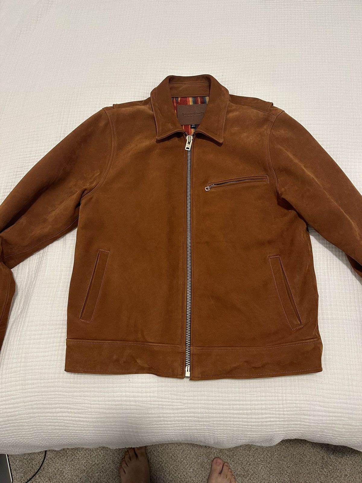 Freenote Freenote Cloth Nubuck Leather Jacket | Grailed