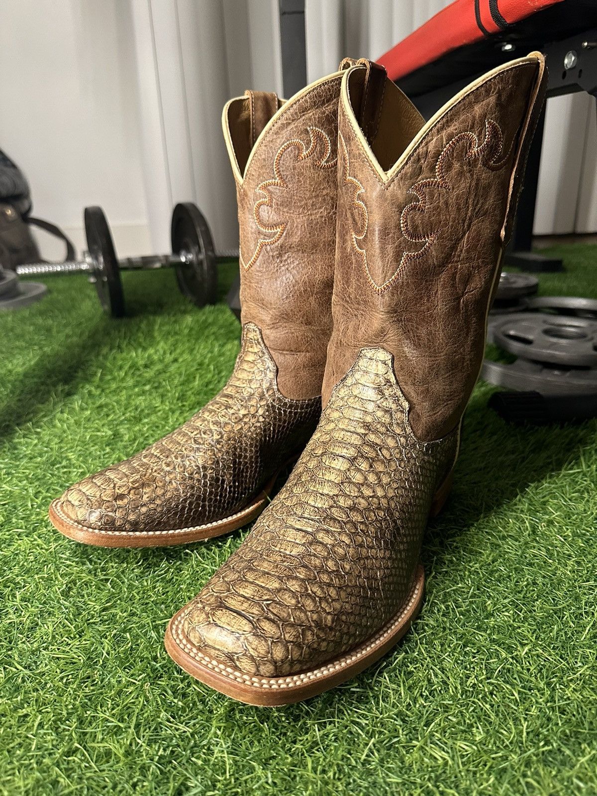 Cody James CODY JAMES MEN'S EXOTIC PYTHON WESTERN COWBOY BOOTS | Grailed