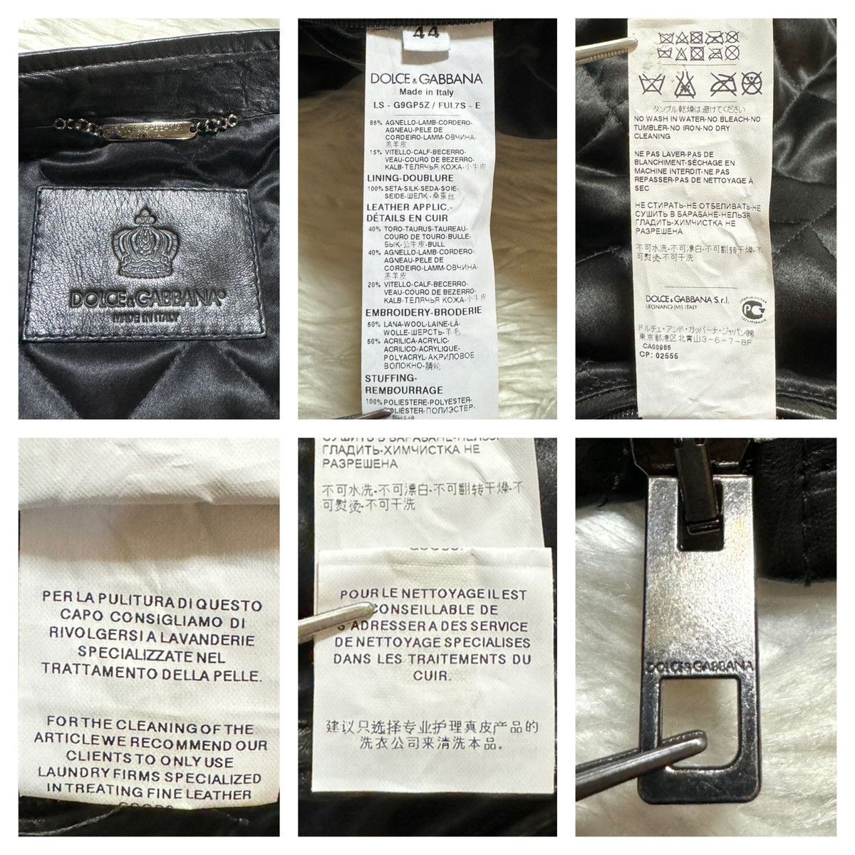 Dolce & Gabbana runway Dolce & Gabbana Mosaic Gun x Flower Leather ...