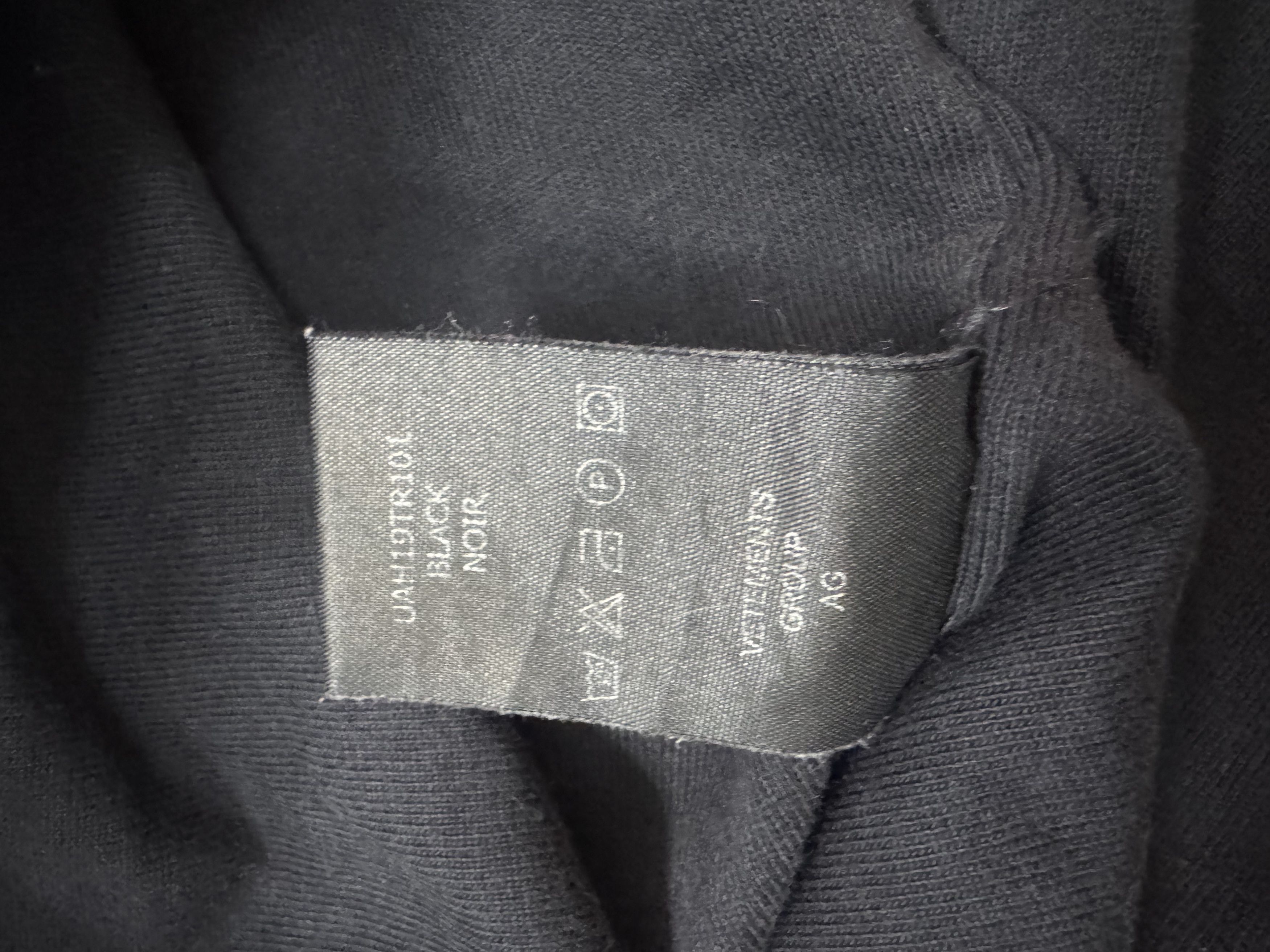 Vetements Inside Out Cropped Tee Demna Era | Grailed