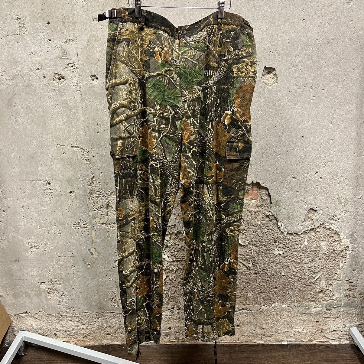 Vintage Seclusion 3D Realistic Camo Mesh Knit Cargo Pants 38x32 | Grailed
