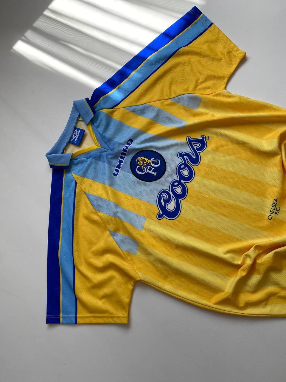 Chelsea × Soccer Jersey × Umbro Chelsea 1996-97 Official Away Football ...