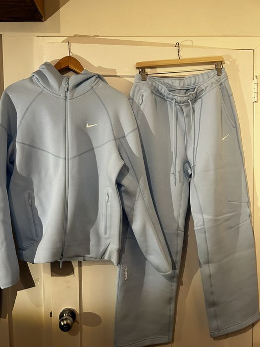 Nike Drake x Nike NOCTA baby blue Nike tech suit | Grailed