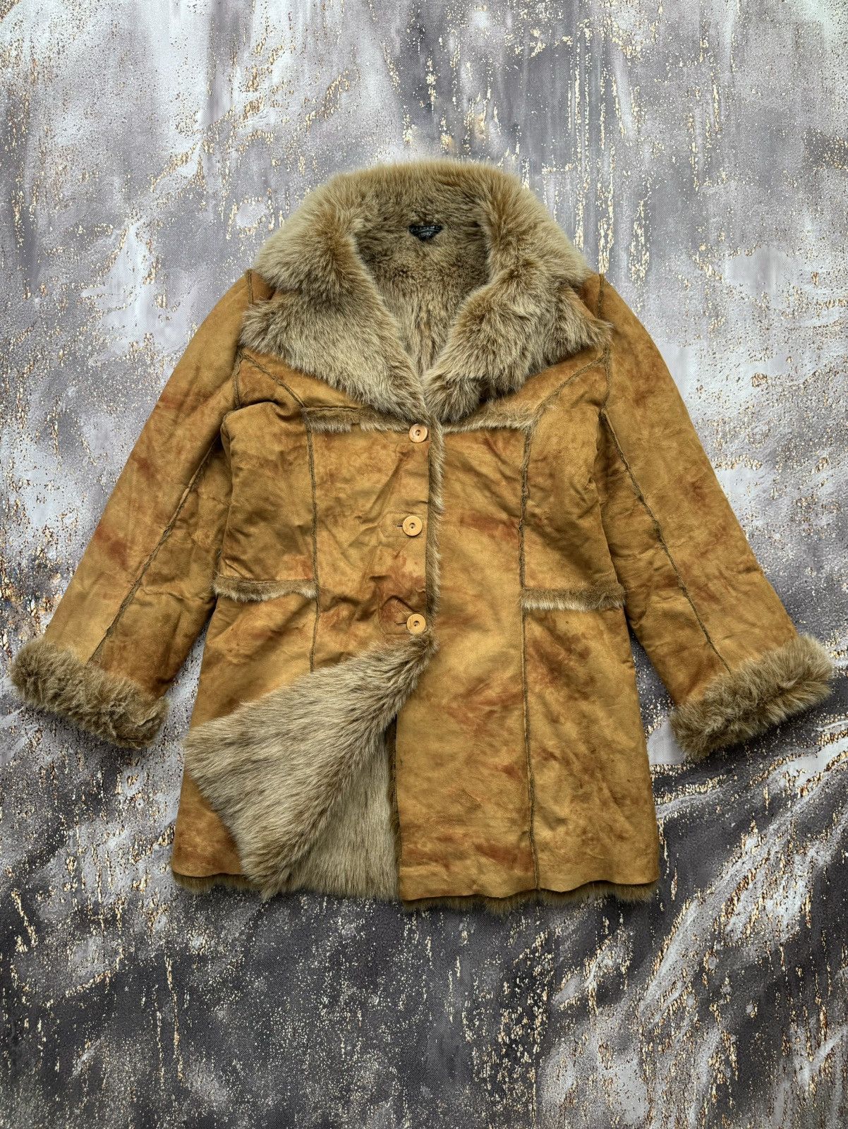 Avant Garde × Mink Fur Coat × Vintage Vintage Amazing Faux Fur Coat ...